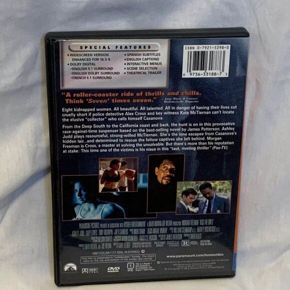 Paramount Pictures | Media | Kiss The Girls Dvd 998 Widescreen Ashley ...